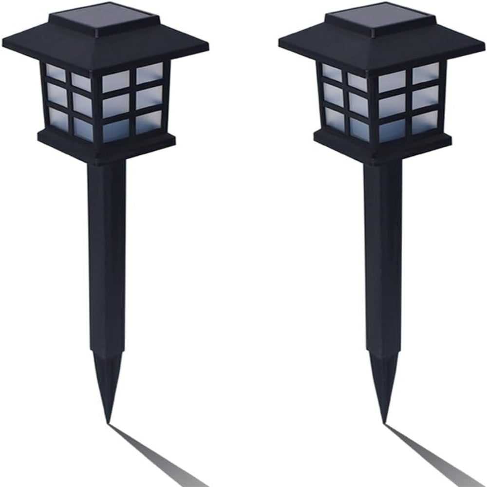2-Pack Solar LED Pathway Lights – Waterproof Outdoor Lighting for Gard ...