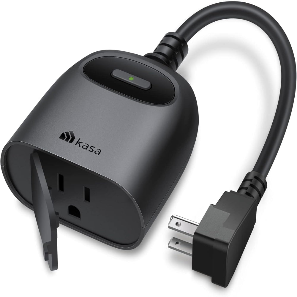 Outdoor Smart Plug – Wi-Fi Outlet Timer for Smart Home Use – IP64 Weat ...