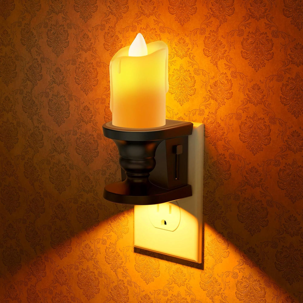 2 Pack Flameless Candle Night Light – Overhalfsale.com
