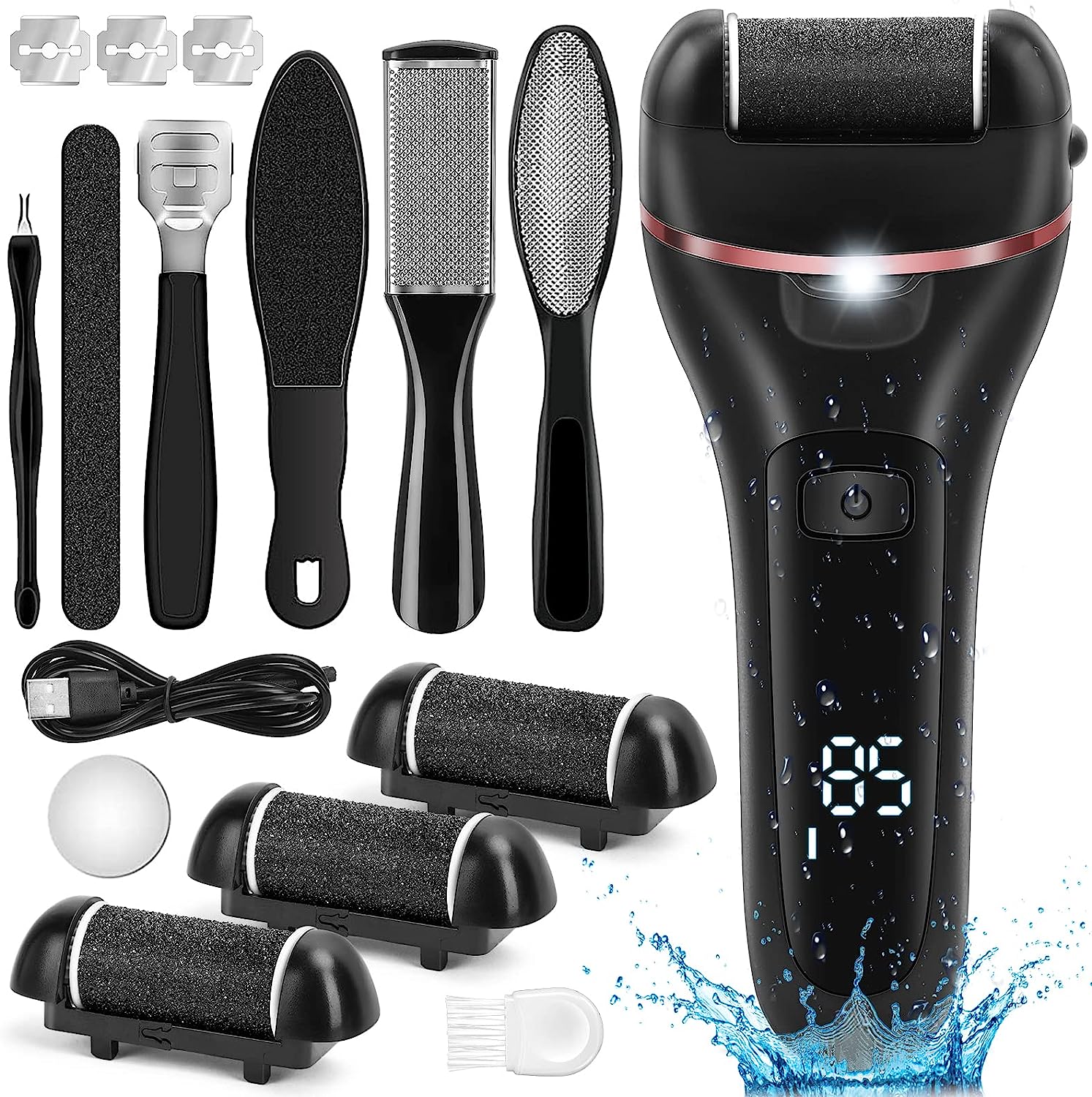 Electric Callus Remover for Feet, Rechargeable Pedicure Tool, Callus R ...