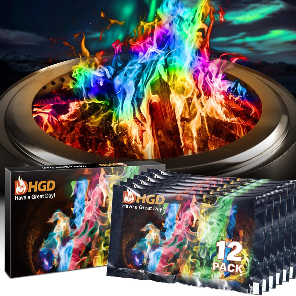 Magic Campfire Fire Color Changing Packets for Fire Pit, Indoor/Outdoo ...