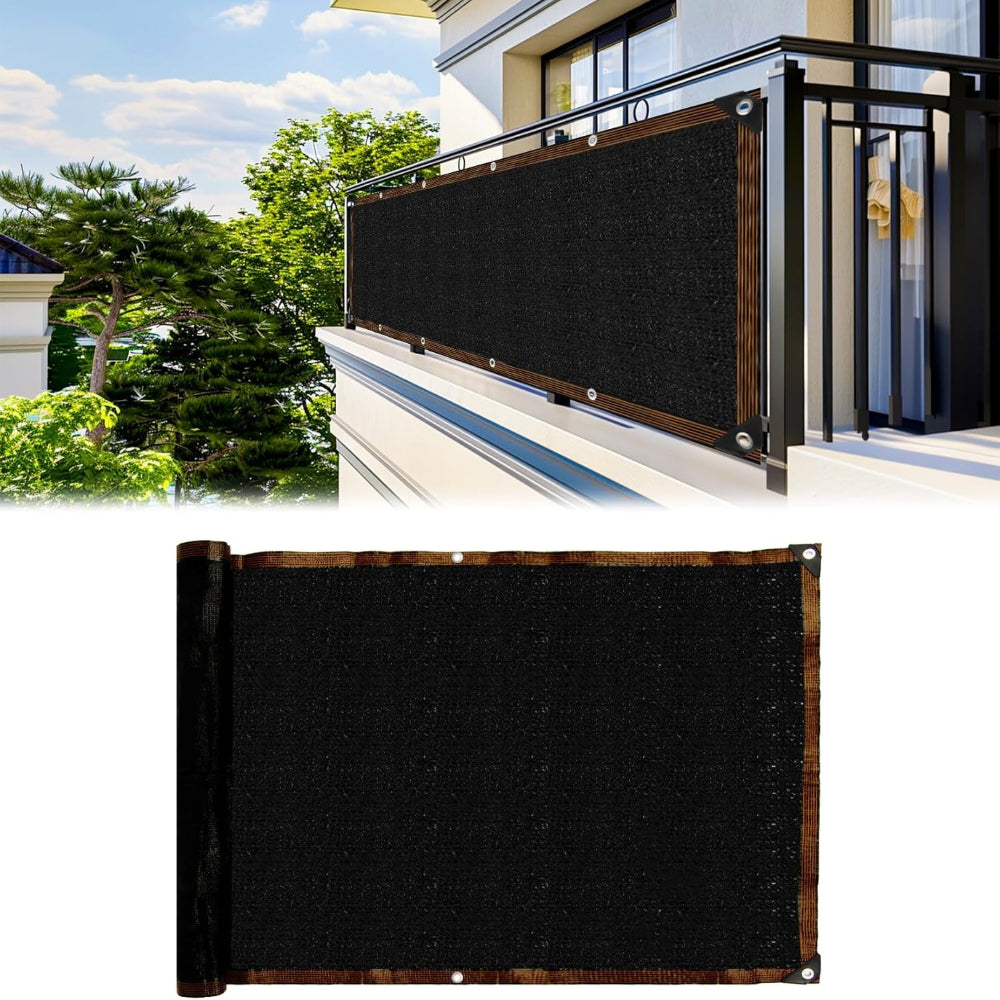 Fence or Deck Privacy Screen - 3'X10' Outdoor Shade Balcony Decor ...